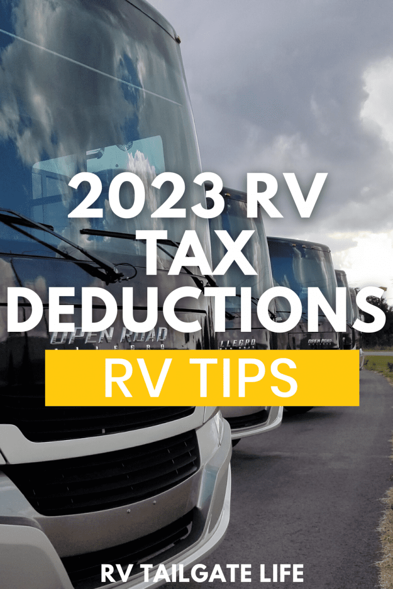 How to Maximize RV Tax Deductions - RV Tailgate Life