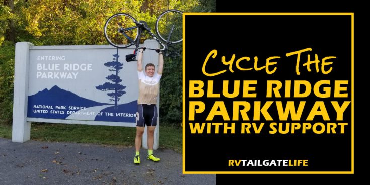 Cycling The Blue Ridge Parkway with RV Sag - RV Tailgate Life